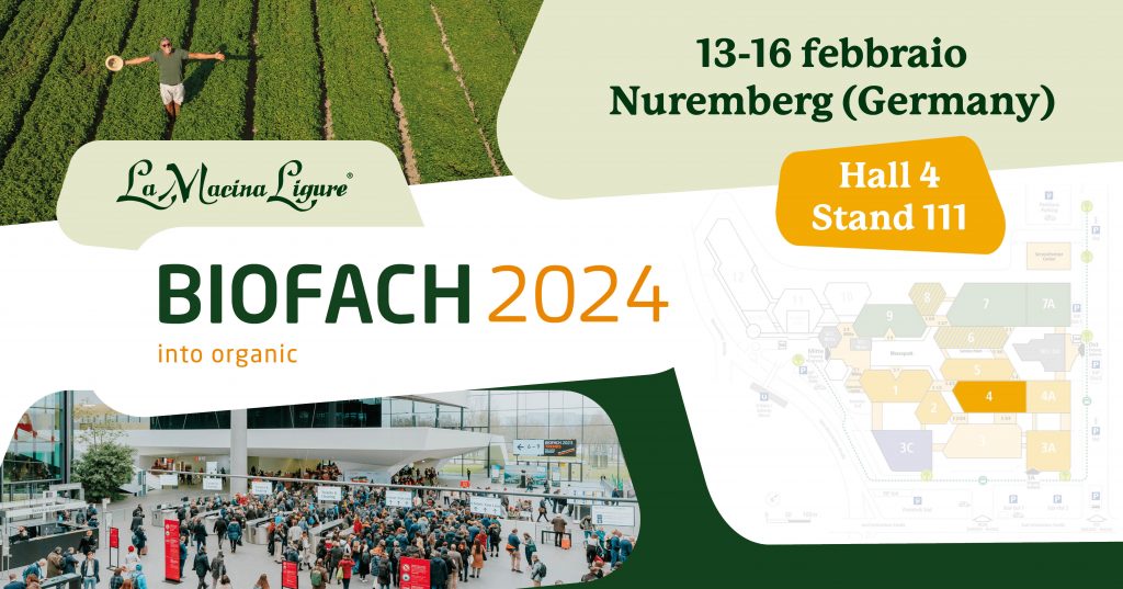 Biofach 2024 - Nuremberg - La Macina Ligure - Produzione pesto alla ...